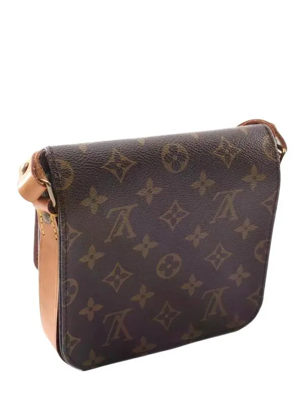 LOUIS VUITTON Cartouchiere Pm Monogram Shoulder Bag - Brown