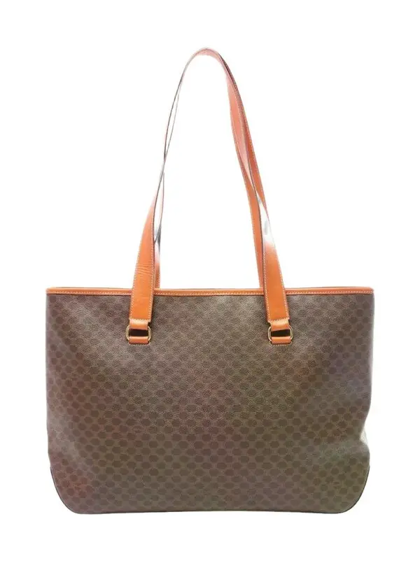 Celine Macadam Print Tote Bag - Brown