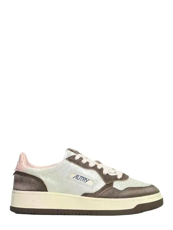 AUTRY Medalist Perforated Sneakers - Grey