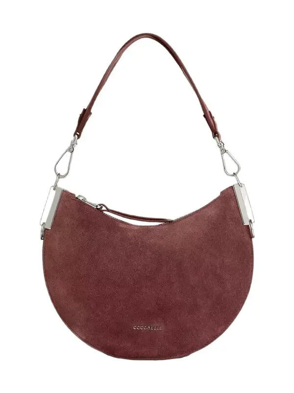 COCCINELLE Sunup Suede Shoulder Bag - Brown