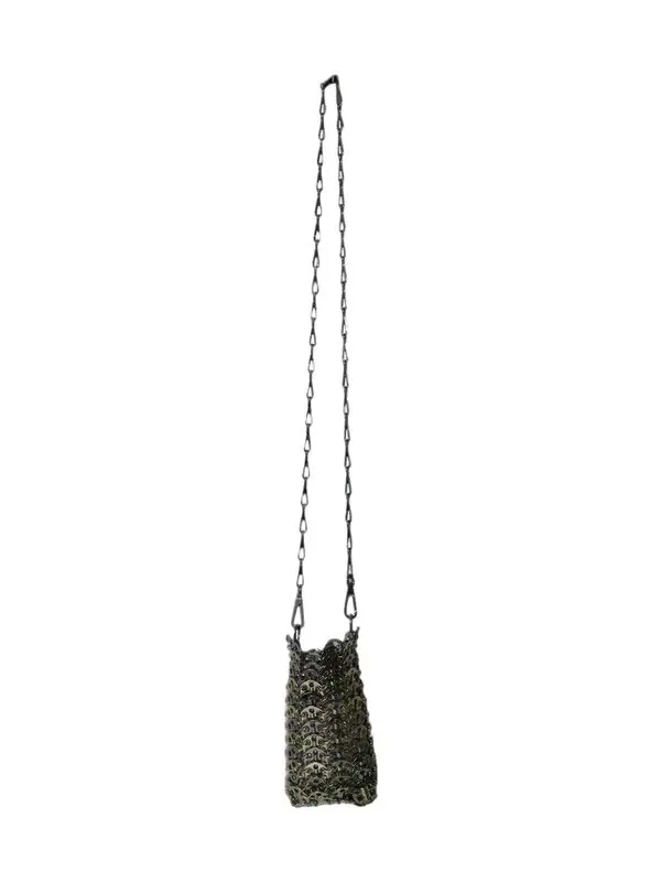 Rabanne 1969 Iconic Mini Shoulder Bag - Silver
