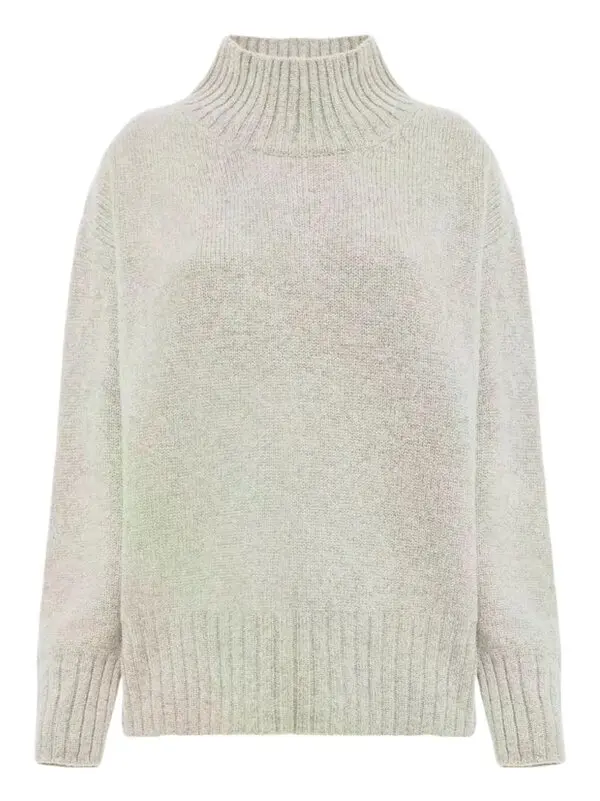 Malo Turtle Neck Sweater - Neutrals