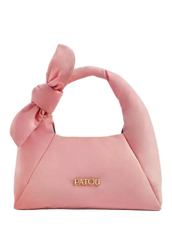 PATOU Knot Detail Tote Bag - Pink