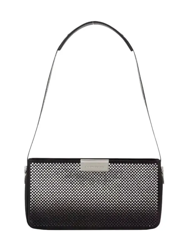 Alexander Wang Siren Crystal-embellished Shoulder Bag - Black
