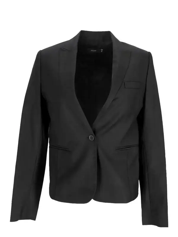 JOSEPH Single-breasted Blazer - Black