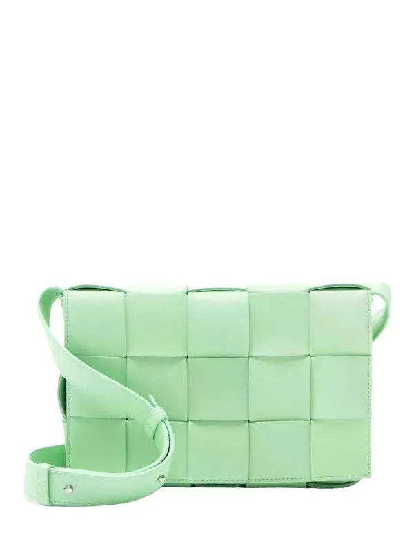 Bottega Veneta Cassette Crossbody Bag - Green