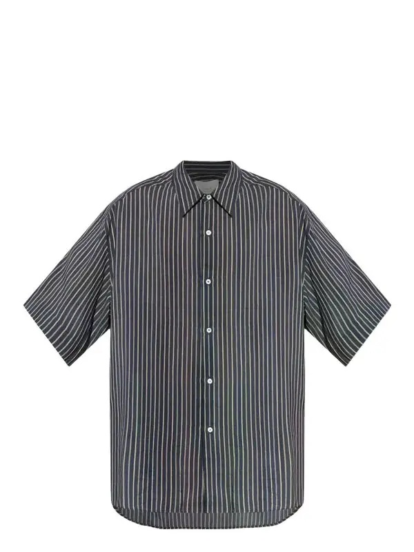 Studio Nicholson Sorono Striped Shirt - Blue