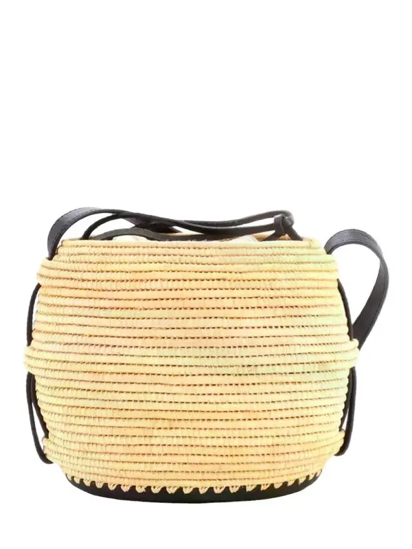 Loewe X Paula Ibiza Beehive Basket Bag - Black