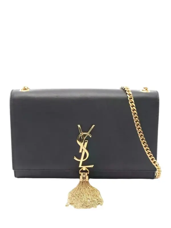 Saint Laurent Kate Tassel Shoulder Bag - Black