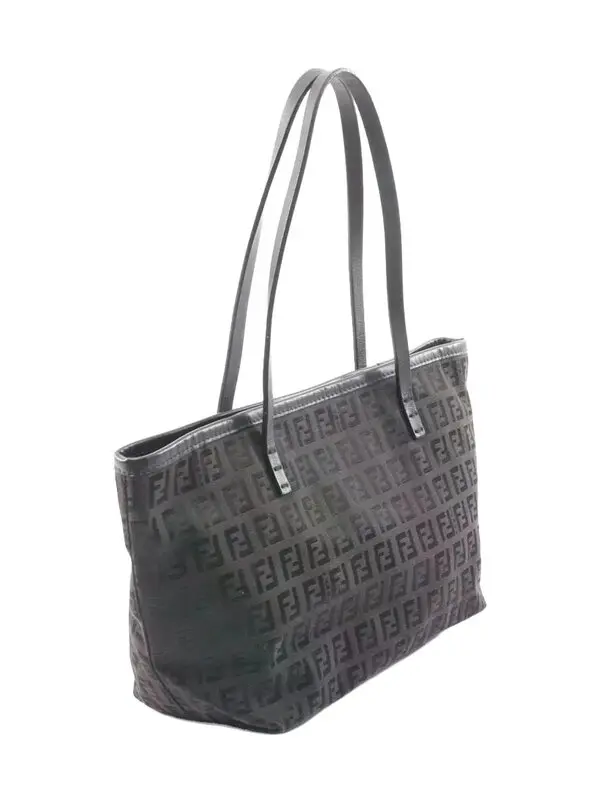 Fendi Zucchino Tote Bag - Brown
