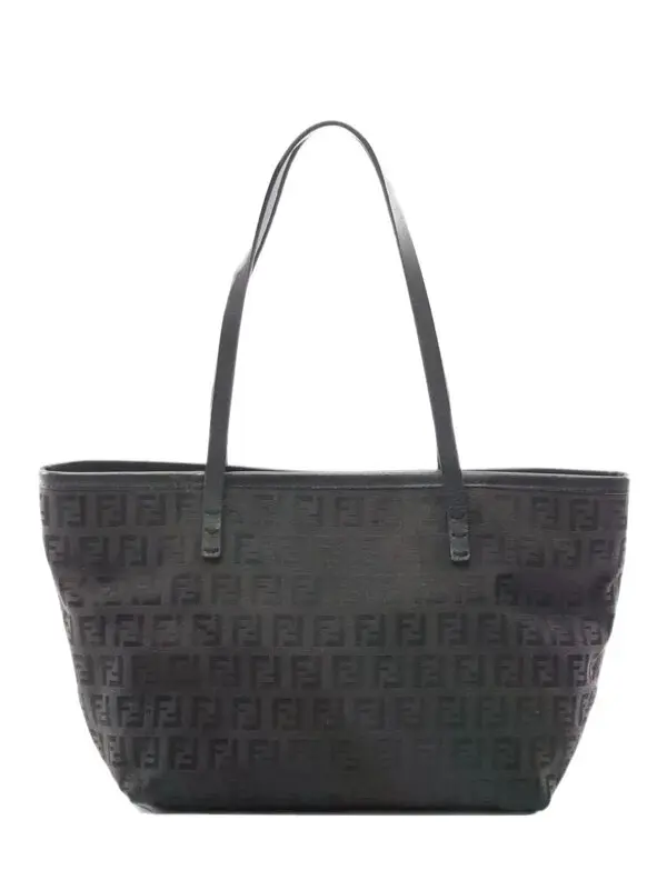 Fendi Zucchino Tote Bag - Brown