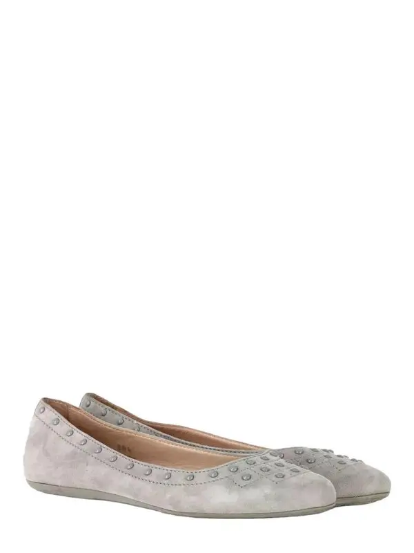 TOD'S Studded Ballet Flats - Grey