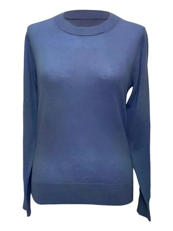 Zimmermann Cashmere Knitted Crew-neck Sweater - Blue