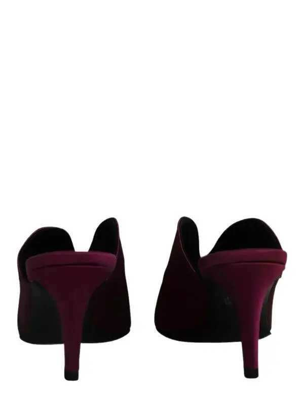 AeydĒ Sylvie Pointed-toe Mules - Pink
