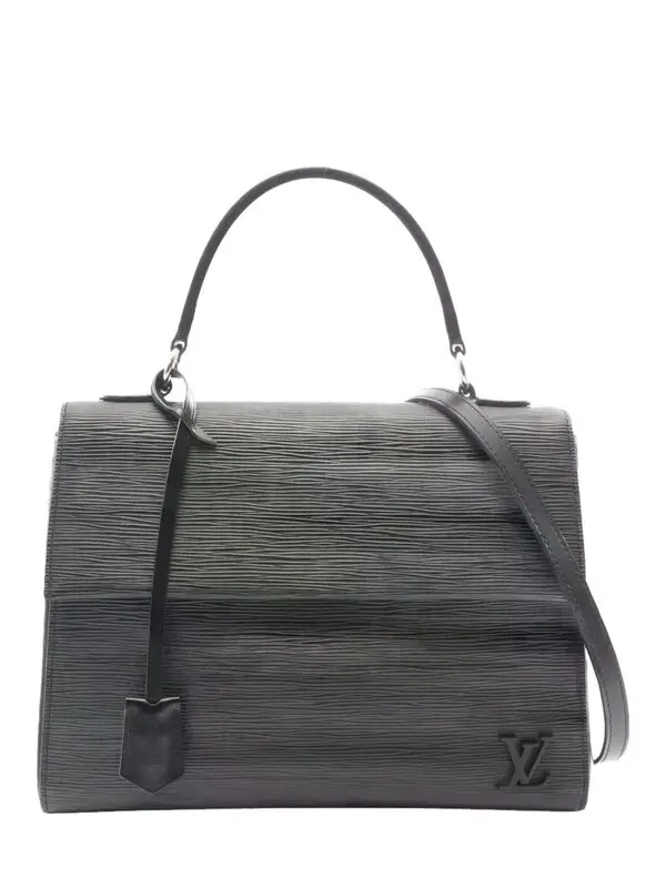 LOUIS VUITTON Cluny Epi Handbag - Black