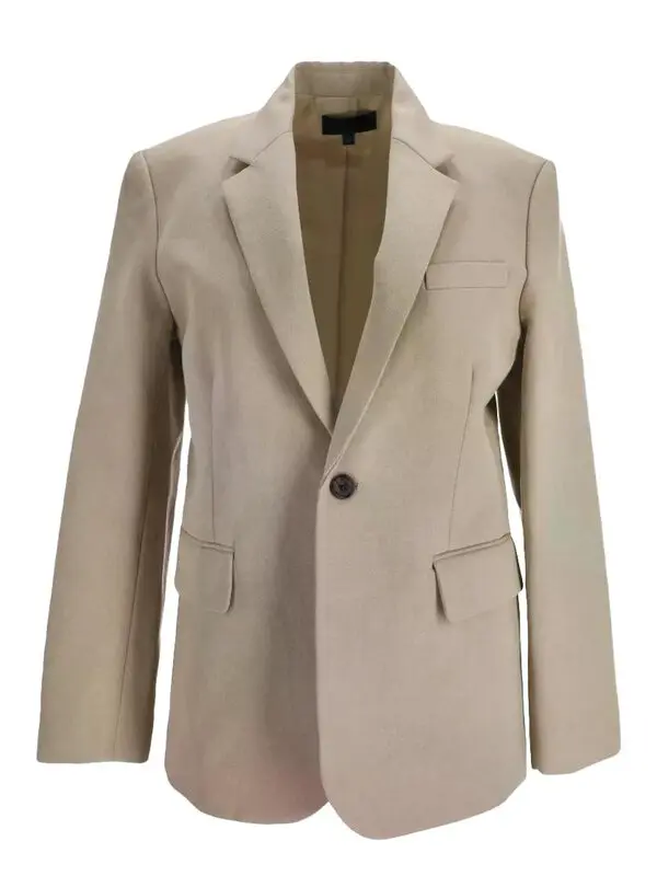 NILI LOTAN Francoise Notch-lapels Blazer - Neutrals