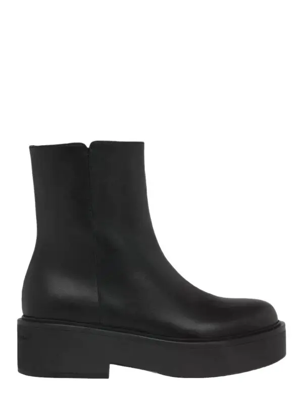 GIANVITO ROSSI Hiro Platform Ankle Boots - Black