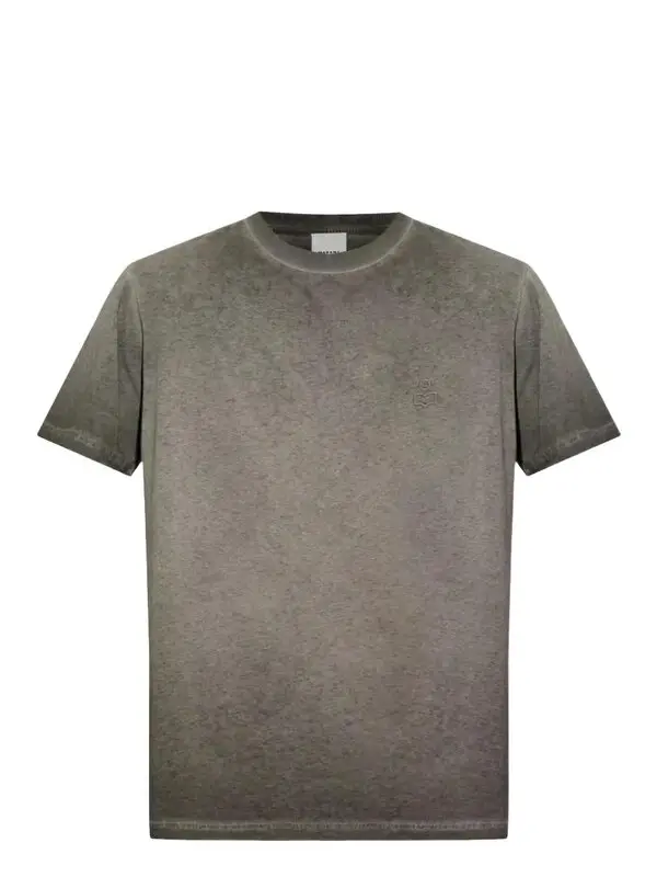MARANT Honore Logo-embroidered T-shirt - Grey