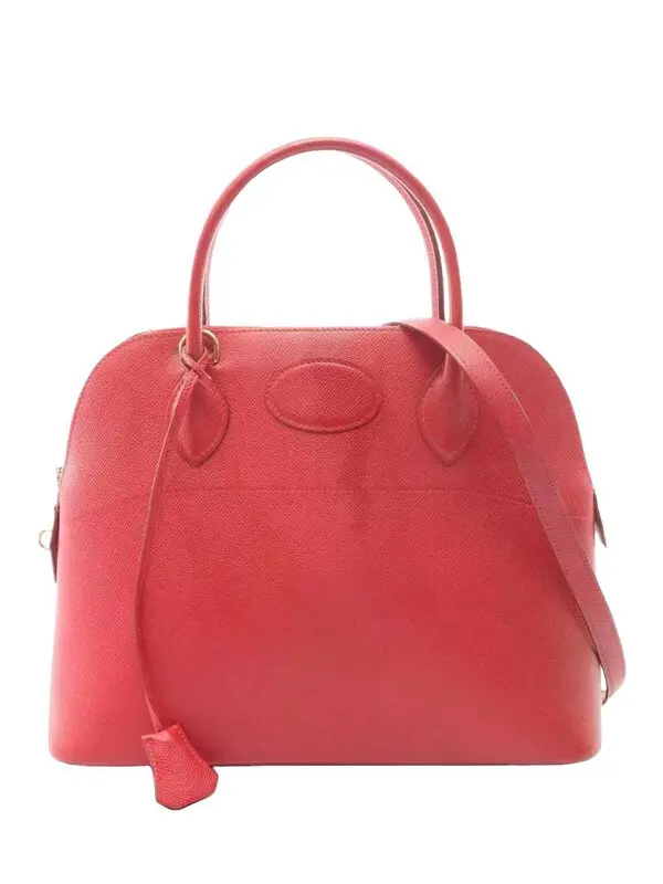 Hermès Bolide 31 Handbag - Red