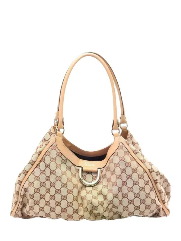 Gucci Gg Canvas Shoulder Bag - Neutrals