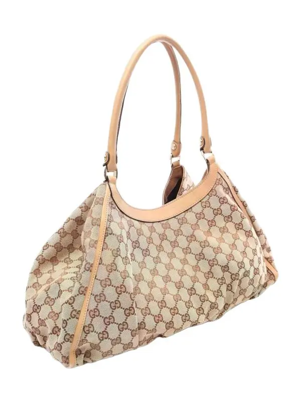 Gucci Gg Canvas Shoulder Bag - Neutrals