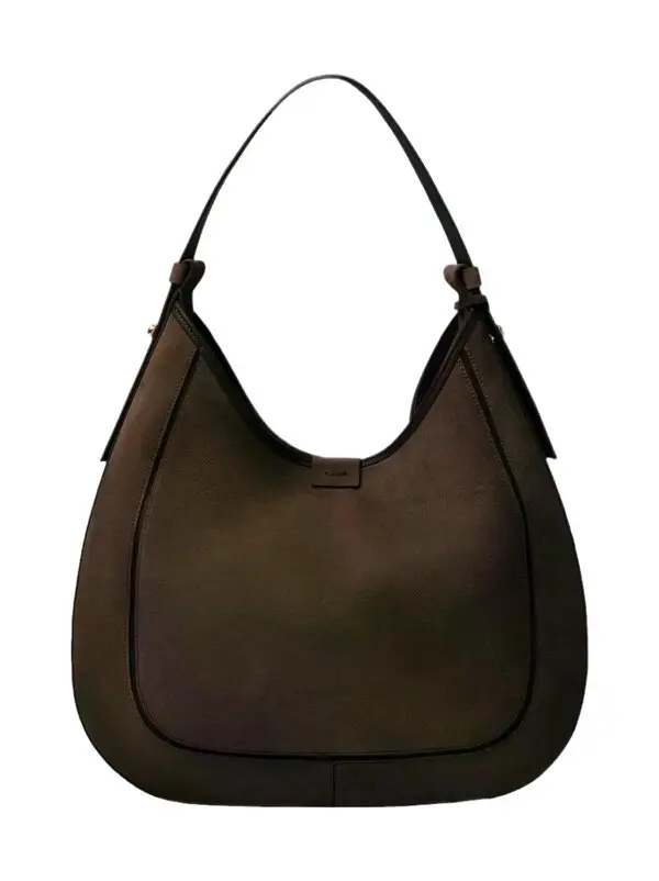 Fabiana Filippi Tassel-detail Suede Shoulder Bag - Brown