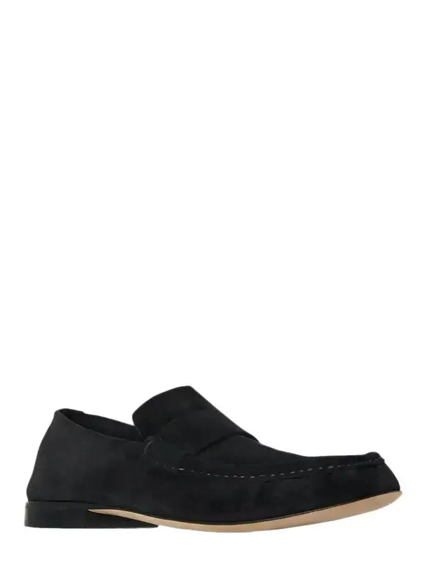 THE ROW Soft Moccasins - Black