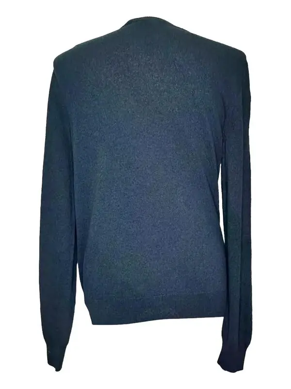 Loewe Embroidered Crew Neck Sweater - Blue
