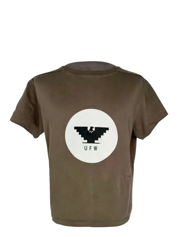 Rick Owens Logo T-shirt - Brown