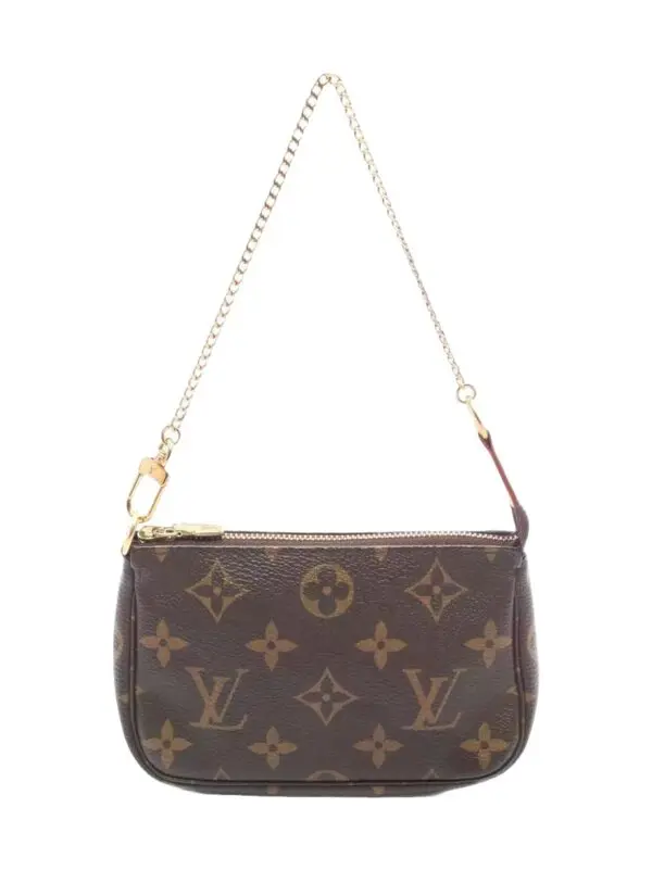 LOUIS VUITTON Pochette Monogram Shoulder Bag - Brown