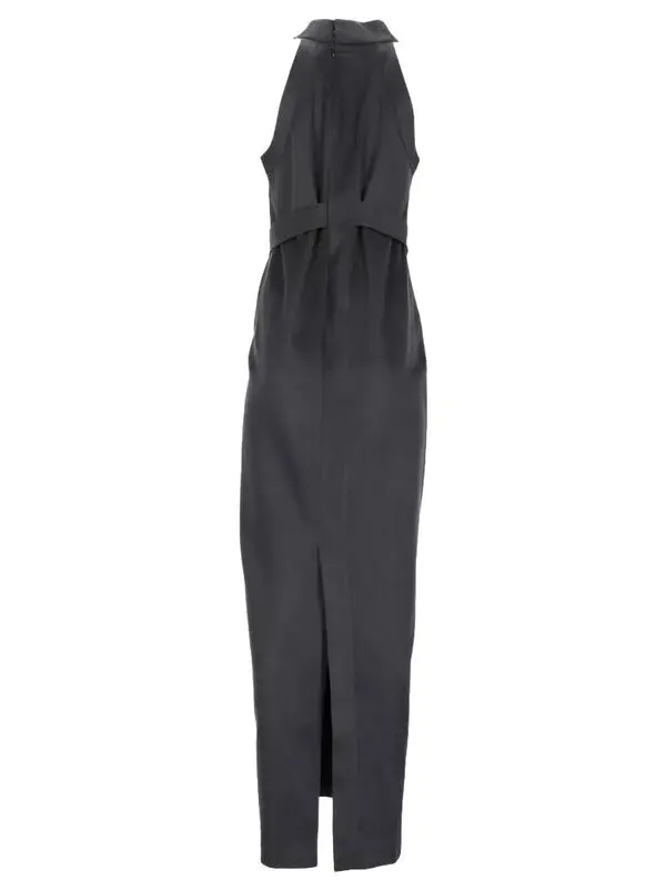 Emilio Pucci The Emilio Halter-neck Embellished Maxi Dress - Black