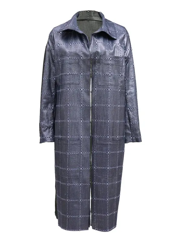FRANCESCA MIRANDA Lumina Cotton Coat - Grey