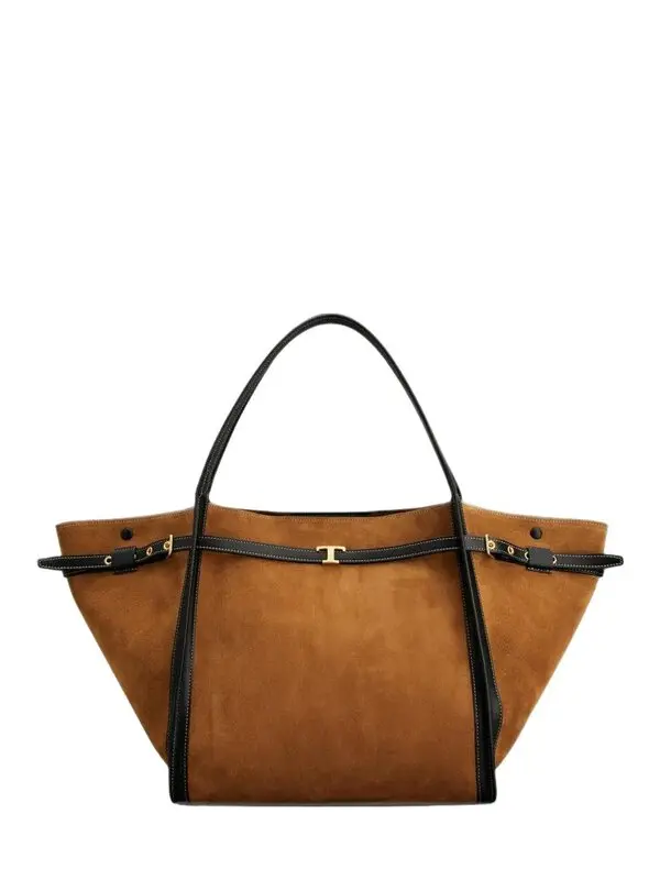 TOD`S Tod's Tim Medium Shopping Bag - Brown