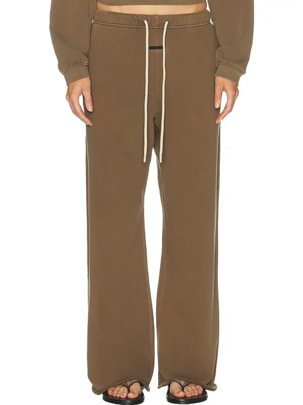 Fear Of God Undone Cut Lounge Fit Sweatpant - Washed Moss