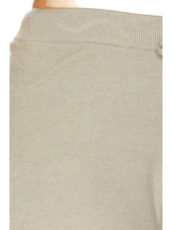 Fear Of God Ribbed Knit Running Shorts - Seal