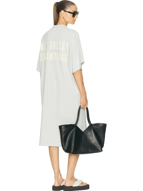 Fear Of God Long T-shirt Dress - Overcast