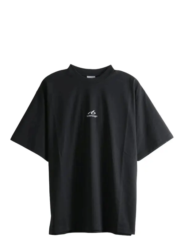 Balenciaga T-shirt Medium Fit - Black