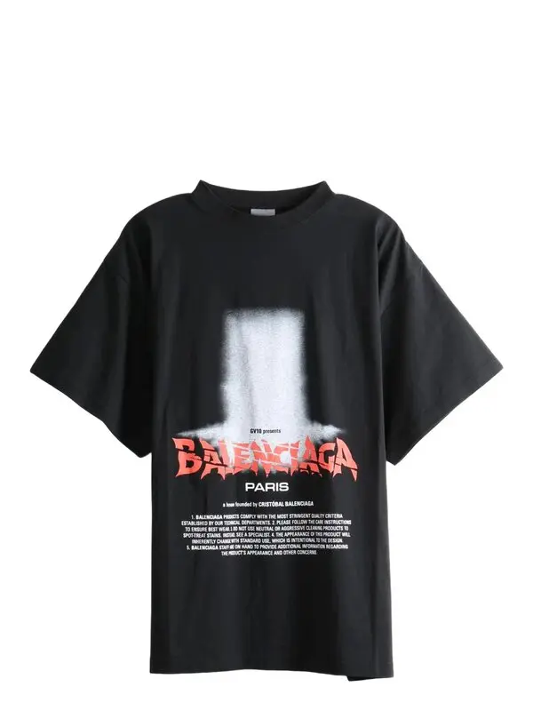 Balenciaga Oversized T-shirt The Door - Black