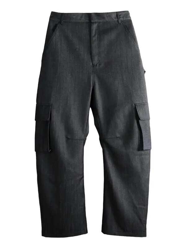 Balenciaga Relaxed Cargo Pants - Blue