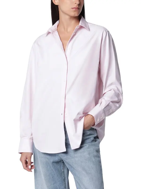 RÓHE Cotton Button-down Shirt - Pink