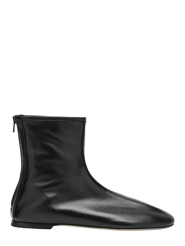 Dear Frances Balla Ankle Boots In Nappa Leather - Black