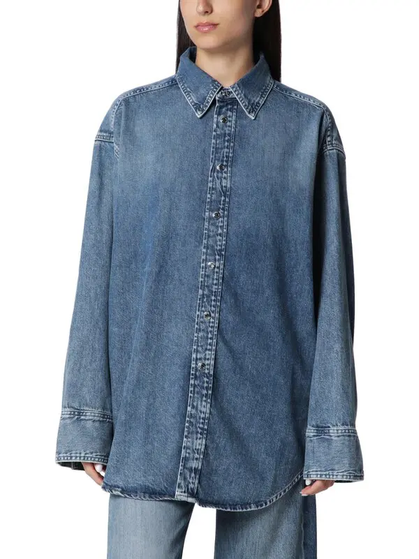 HAIKURE Ryder Denim Shirt - Blue