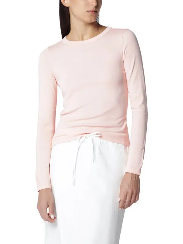 FLORE FLORE Max Organic Cotton Long-sleeve T-shirt - Pink
