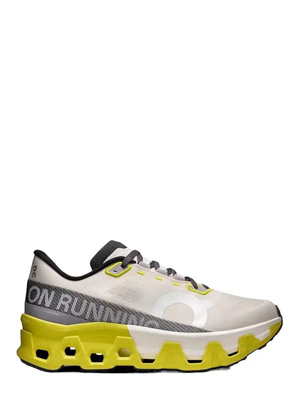 On Cloudmonster Hyper Running Shoes - Beige/yellow