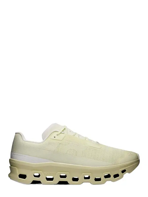 On Cloudmonster Void Athletic Sneakers - Seedling/linen