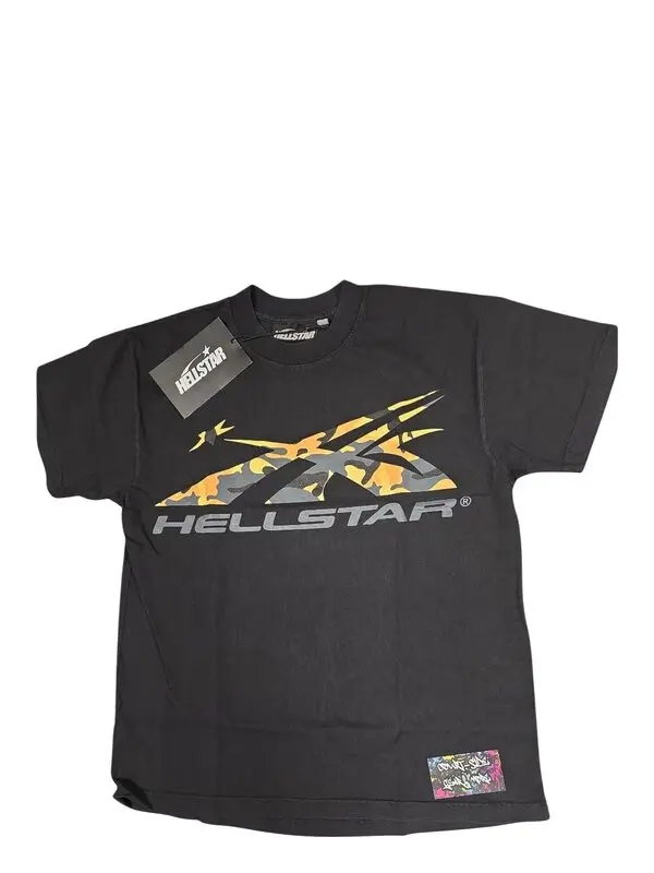 HELLSTAR Sports Camo Core Logo T-shirt - Black