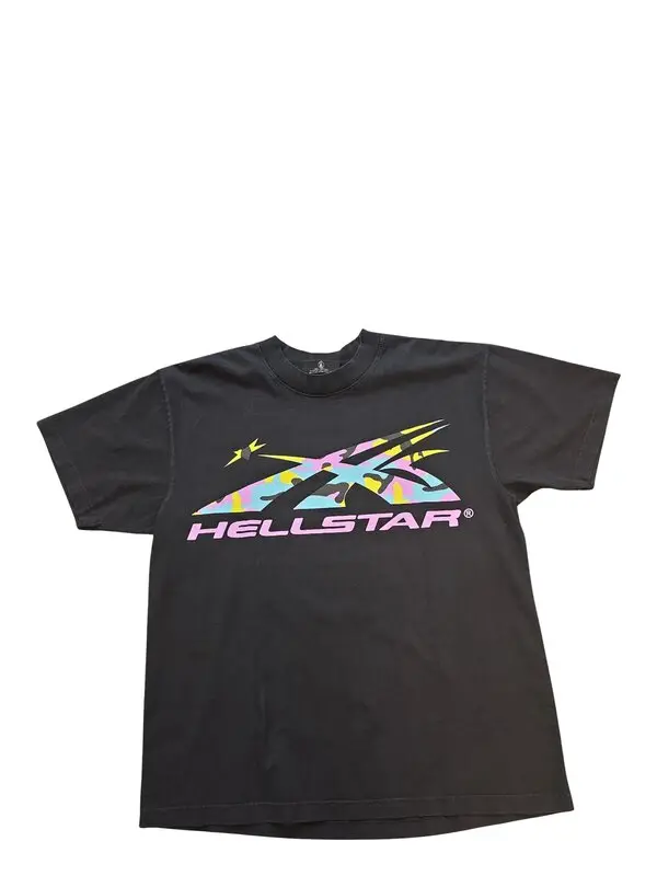 HELLSTAR Sports Camo Core Logo T-shirt - Black