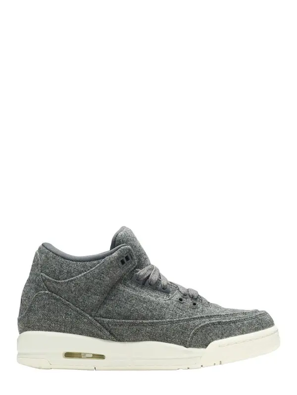 JORDAN 3 Retro High Top Sneakers - Grey