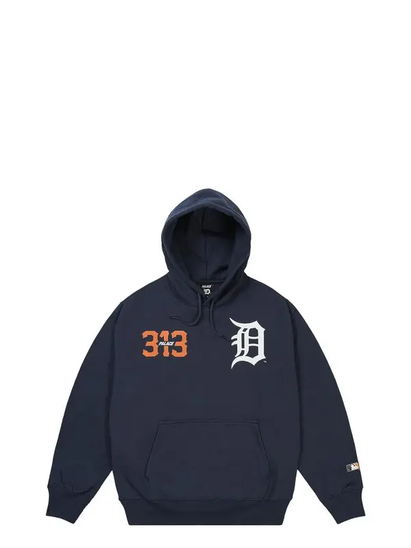PALACE X Detroit Tigers Hoodie - Blue
