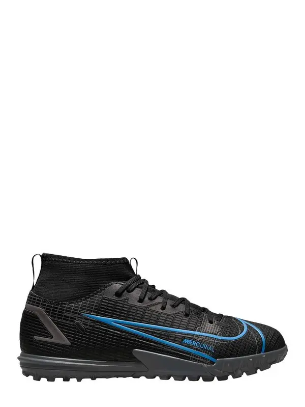 Nike Mercurial Superfly 8 Academy Tf Gs Athletic High Top Sneakers - Black